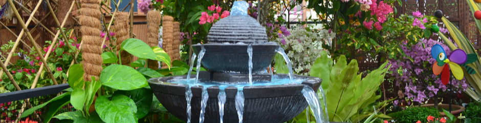 How to clean an outdoor water fountain